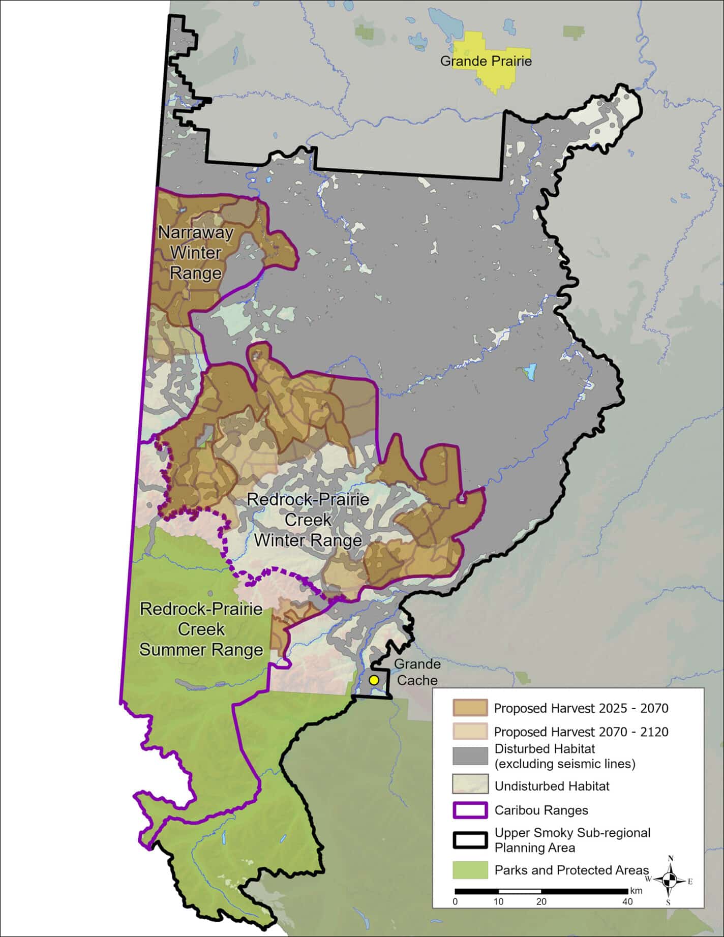 Upper Smoky Sub-Regional Plan Sacrifices the Last Mountain Caribou ...